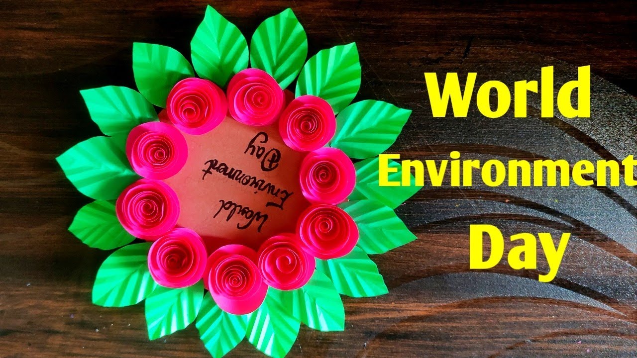 world environment day craft 🌳🌍/environment day card making ideas - YouTube