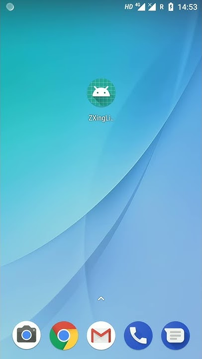 tutorialwing android qrcode scanner zxing library output - YouTube