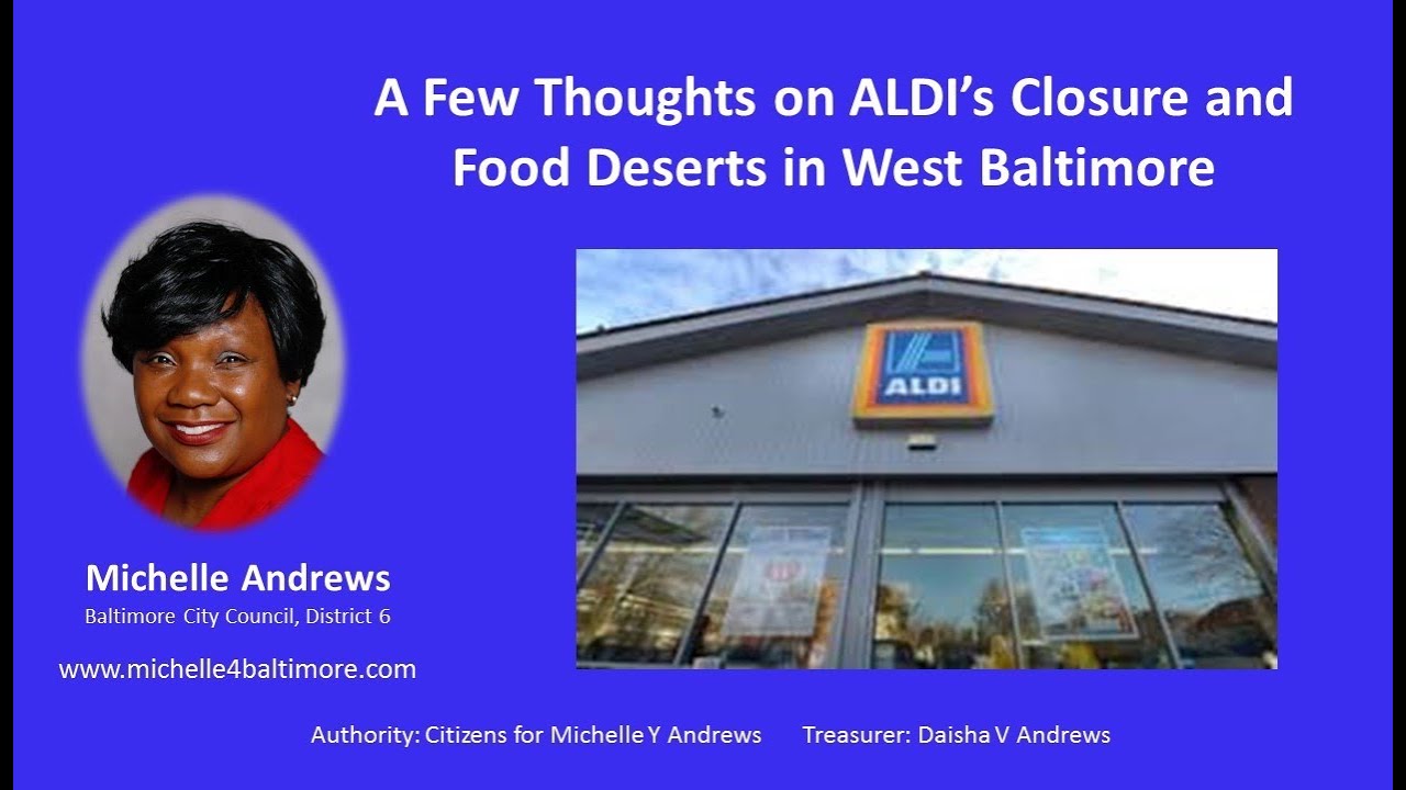 A New Food Desert in District 6 (West Baltimore) - YouTube