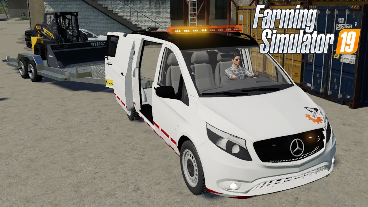 FS19 - 2014 Mercedes-Benz Vito - NEW CAR MOD for Farming Simulator 2019 ...