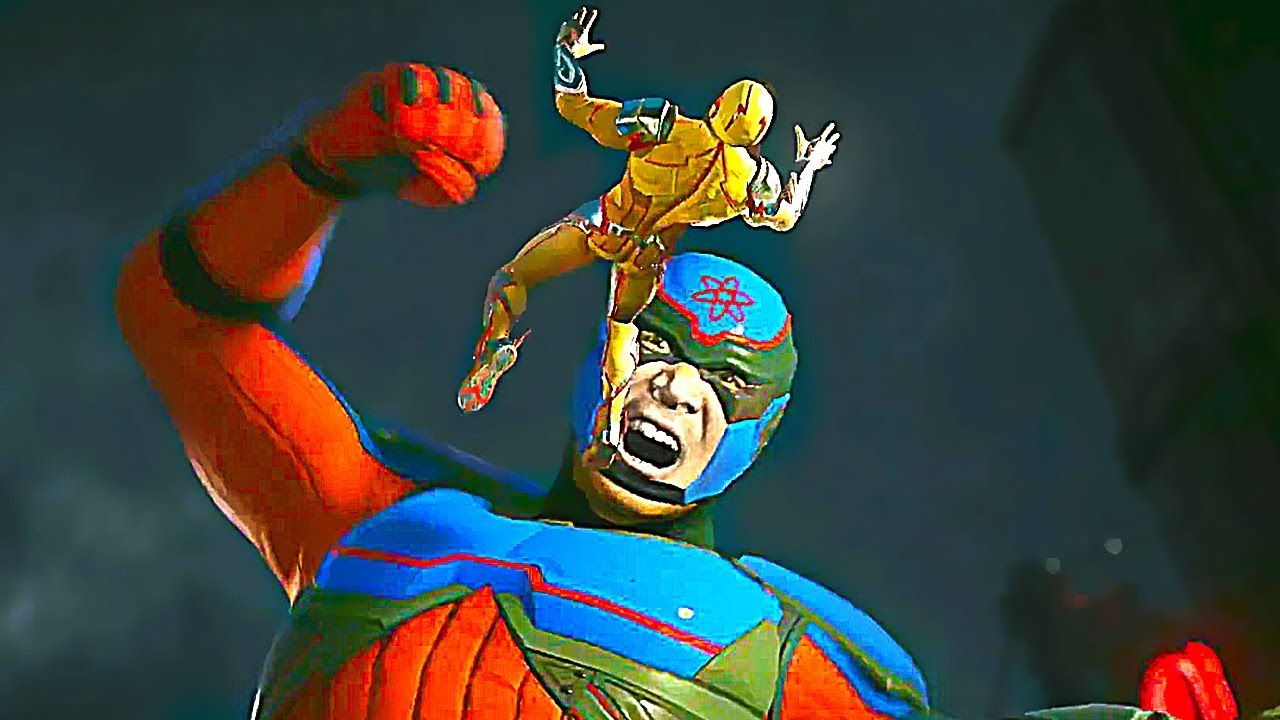 INJUSTICE 2 Atom Gameplay Trailer (New Character) - YouTube