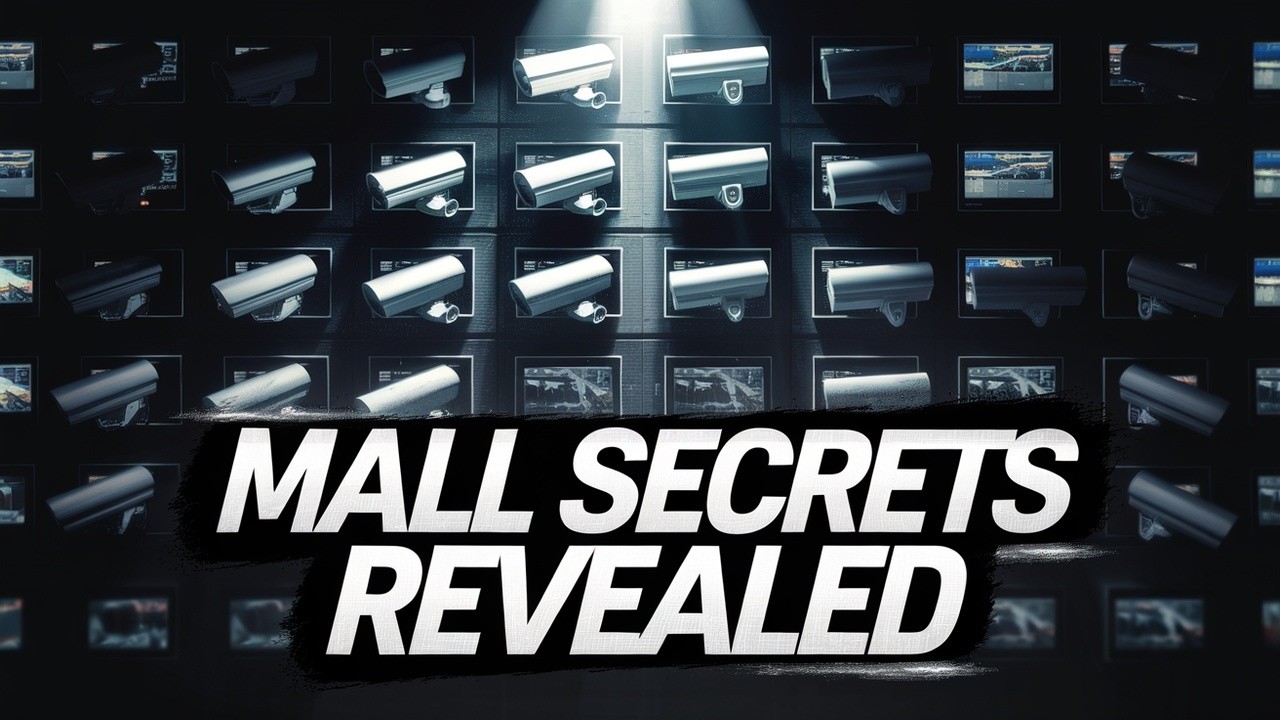 The Secret Room in Every Shopping Mall - YouTube