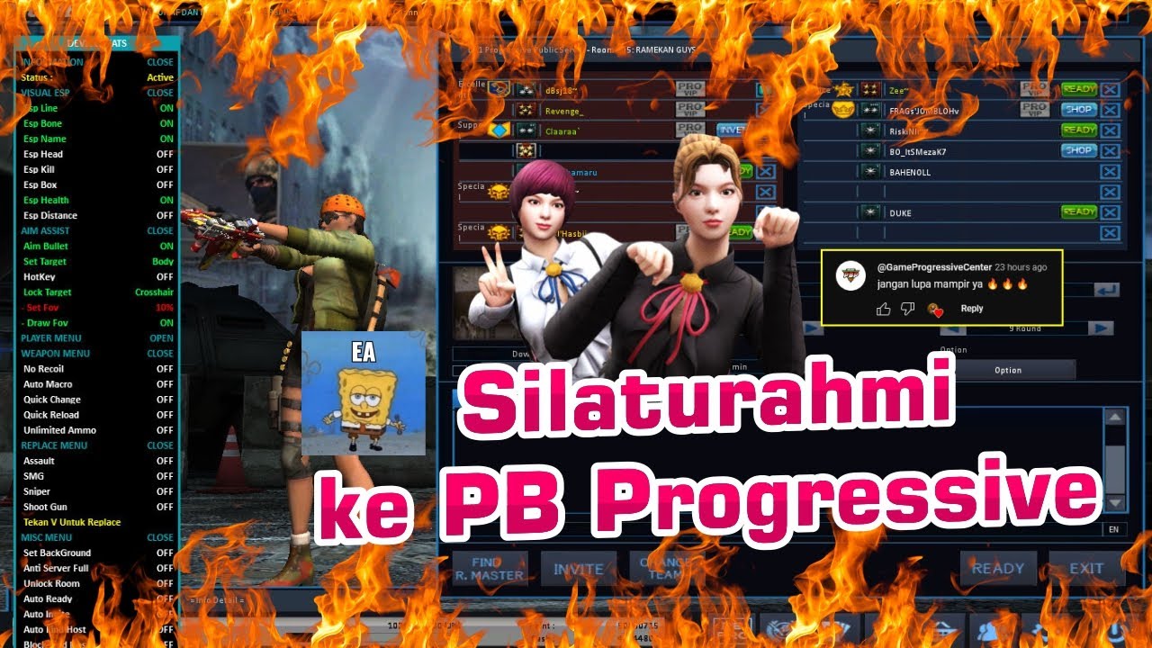 MAMPIR NGECIT DI PB PROGRESSIVE - PB PRIVATE SERVER UNOFFICIAL SERVER V42 - YouTube