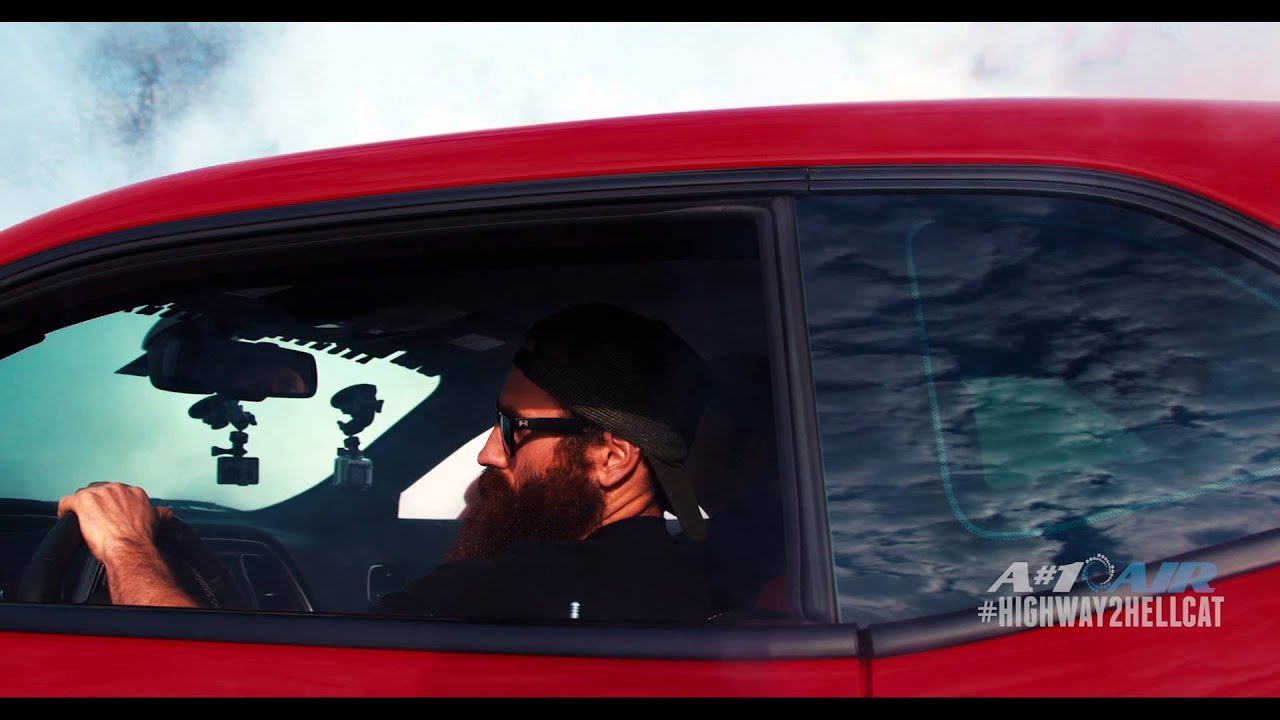 Aaron Kaufman Gas Monkey Garage Hellcat Burnout - Promo - YouTube