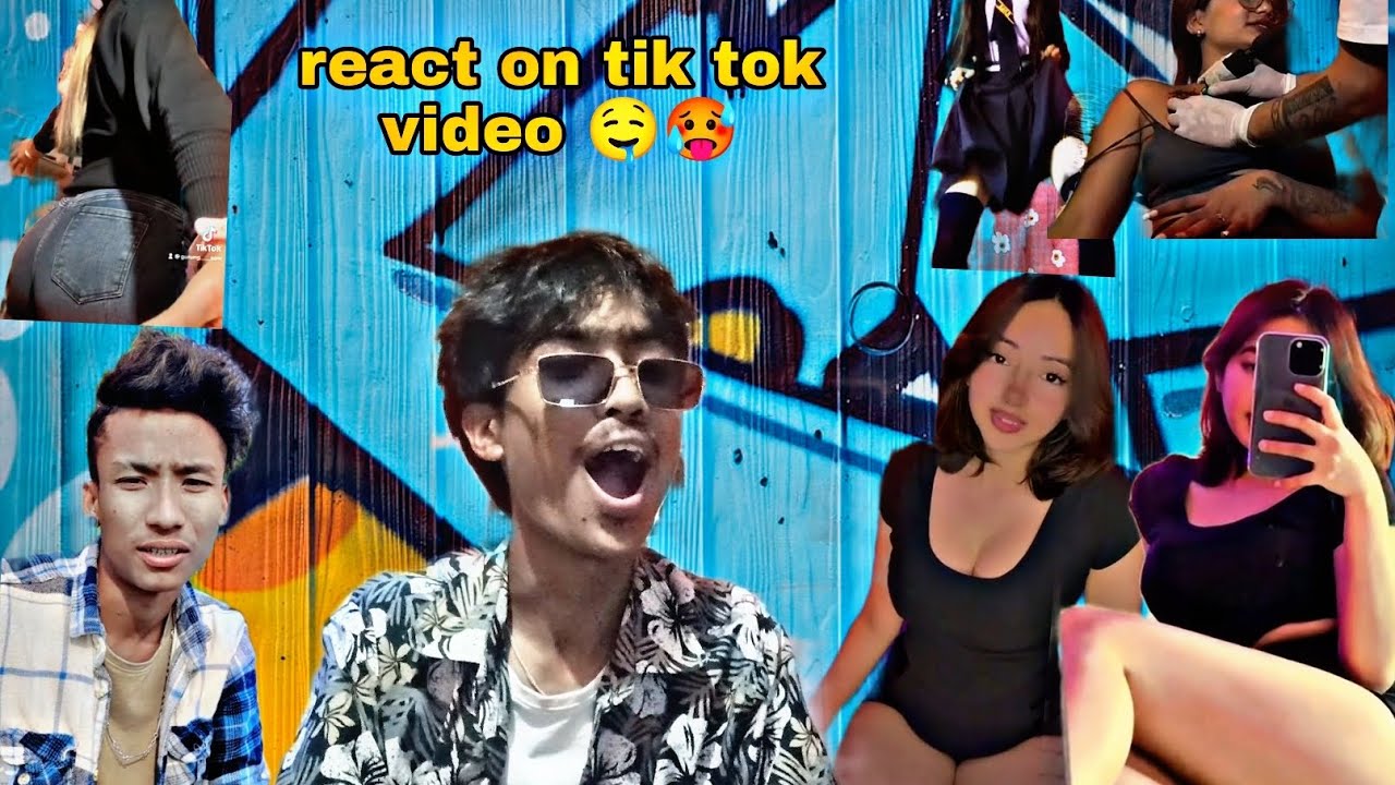 React on tik tok video 🤣🥵//hot tik tok video 🥵//Roast on Shykhar Razbonc😡 //#react #tiktok # ...
