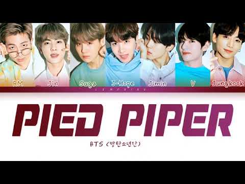 BTS - Pied Piper (방탄소년단 - Pied Piper) [Color Coded Lyrics/Han/Rom/Eng/가사]