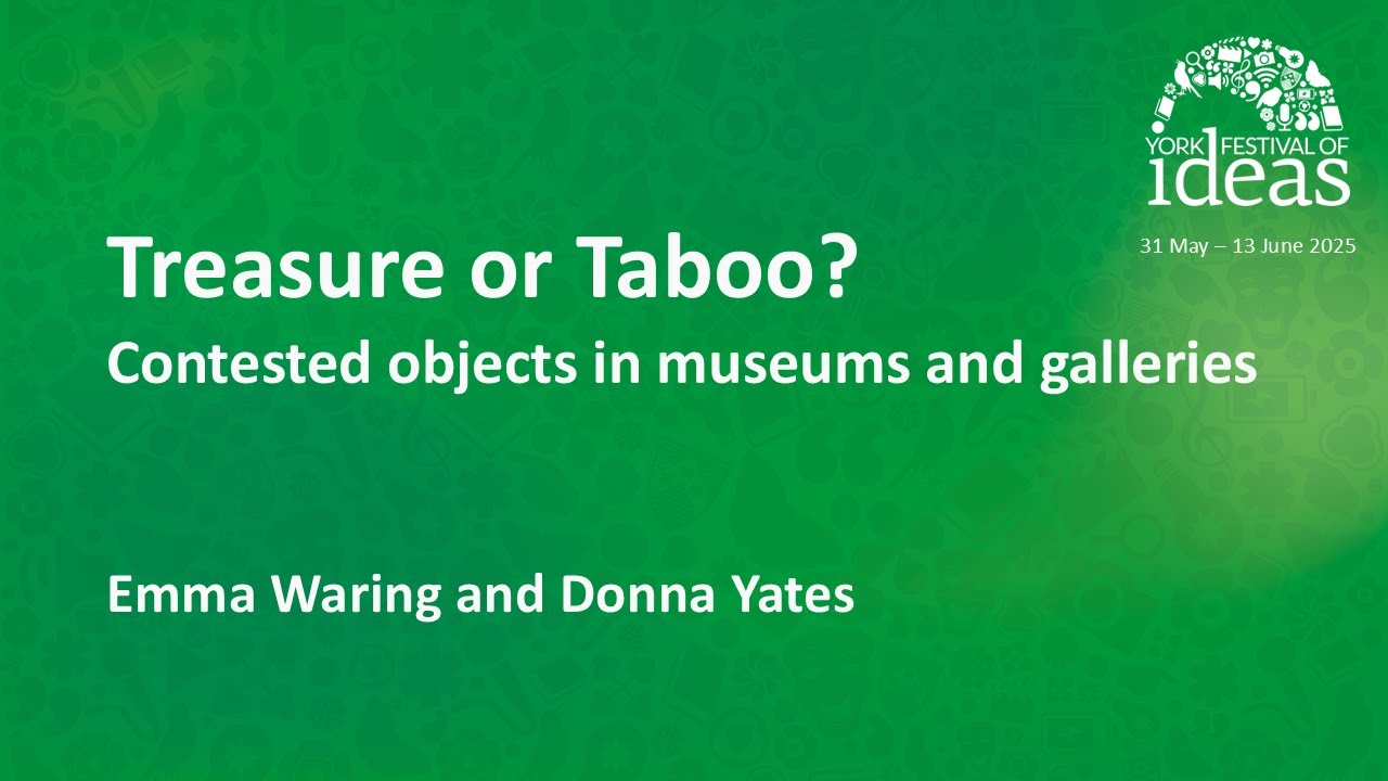 Treasure or Taboo? Contested objects in museums and galleries - Emma ...