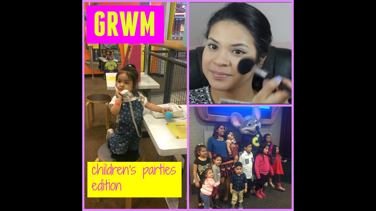 GRWM Children's party weekend - YouTube
