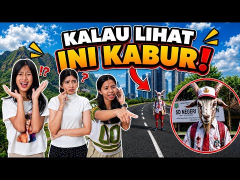 GAWAT!! DISTA KABUR MELIHAT BOCIL SD BERKEPALA KAMBING INI!!