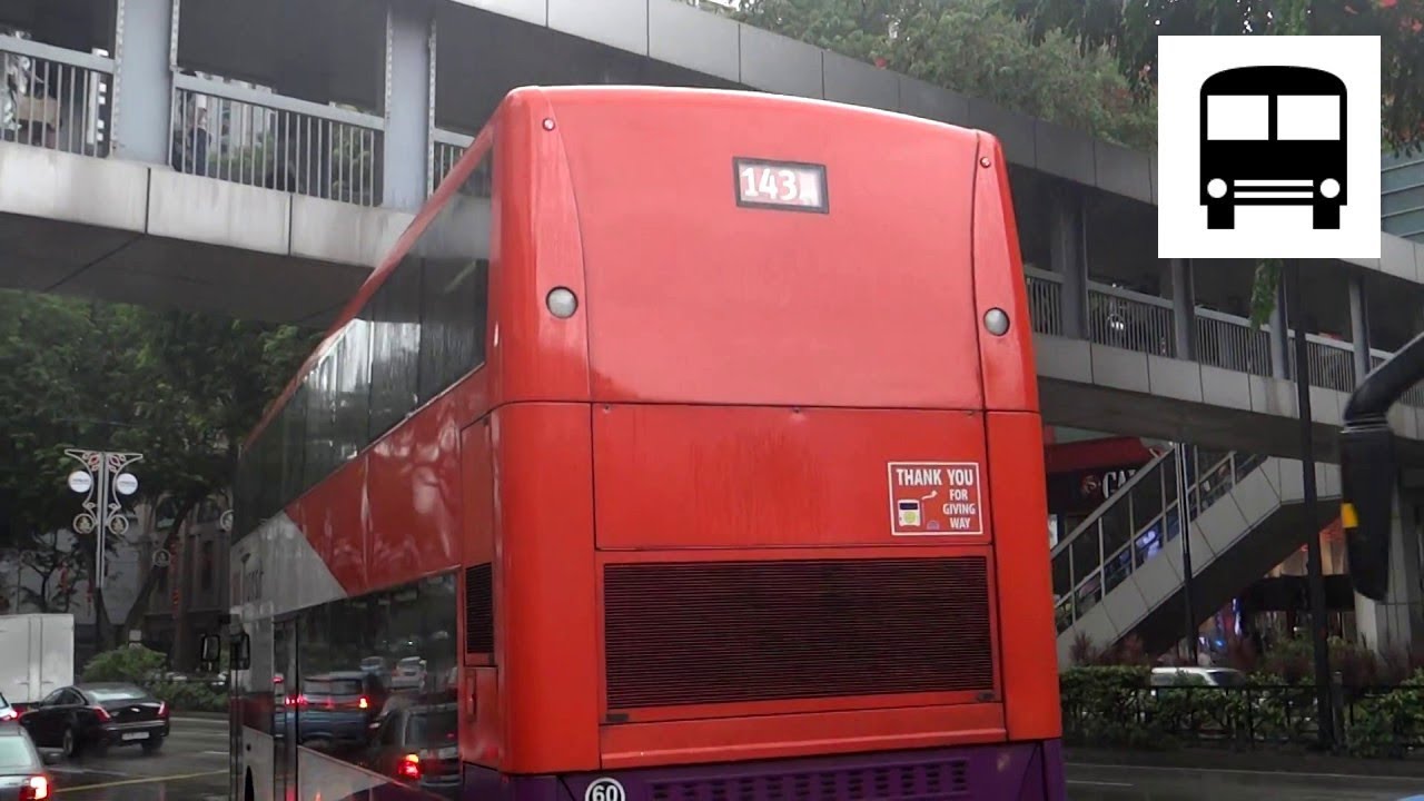 Volvo B10TL Super Olympian (PSV/CDGE, SBS9889U) - Departing from Bus ...