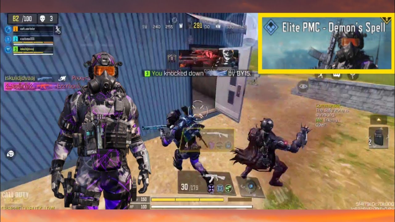 Elite PMC - Demon's Spell | Cod Mobile Gameplay - YouTube