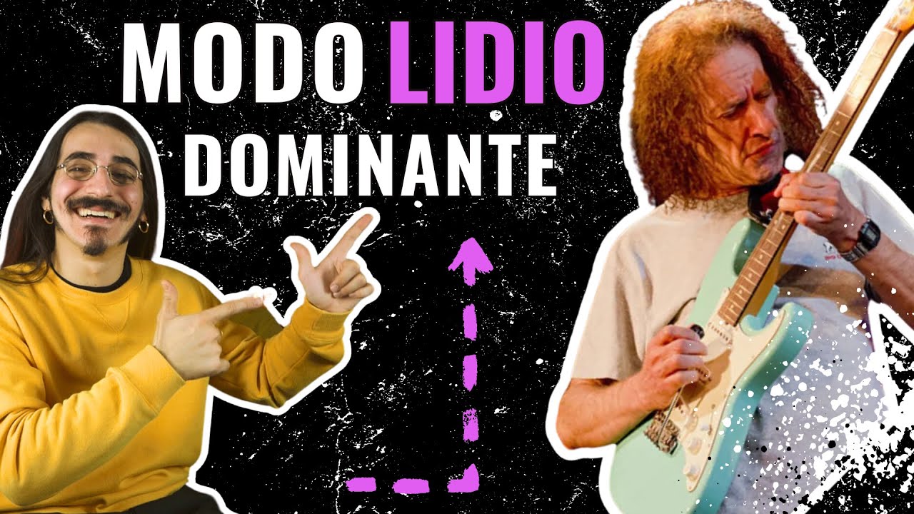 SCALE MODALI chitarra: modo LIDIO DOMINANTE (Lydian Dominant Mode ...