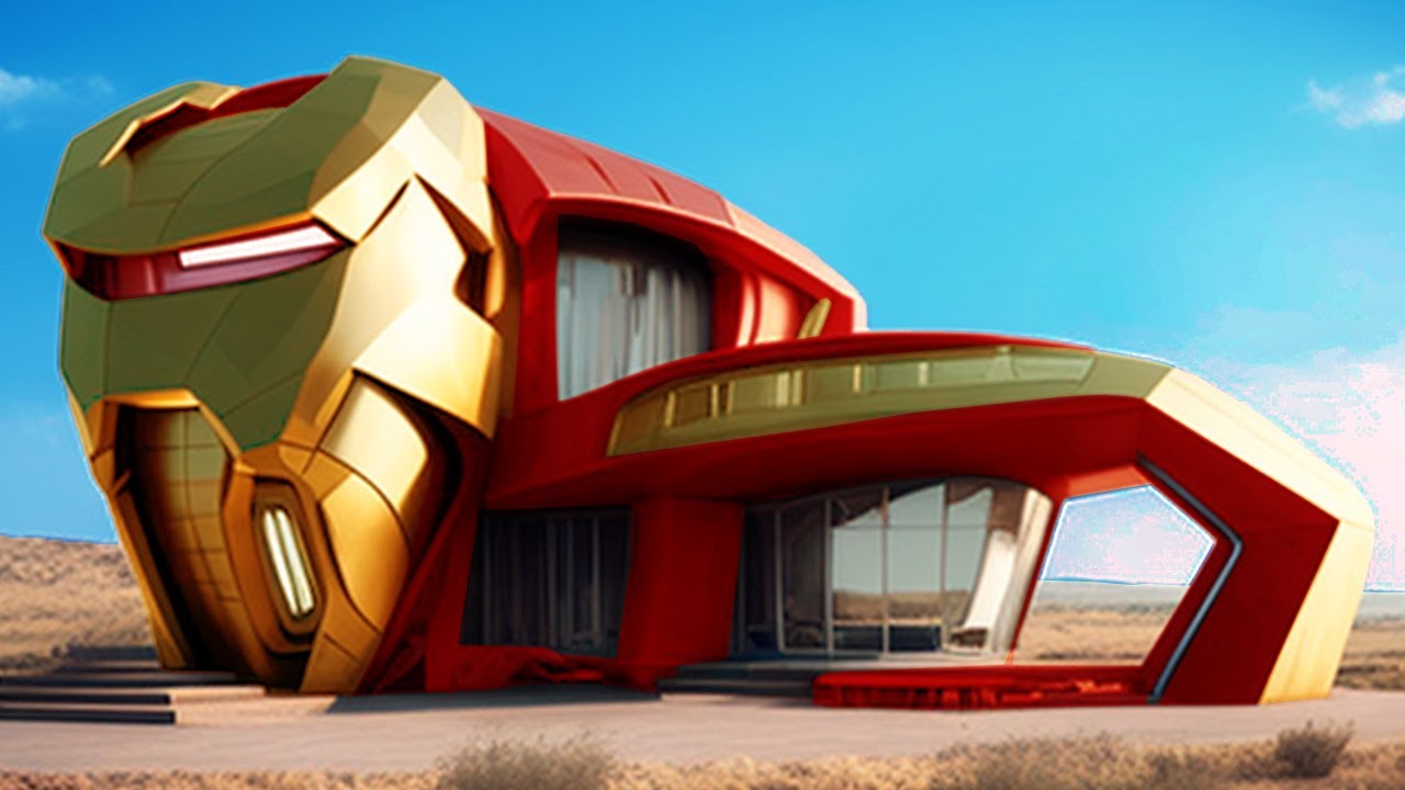 What if Superheroes had their own Houses? - YouTube