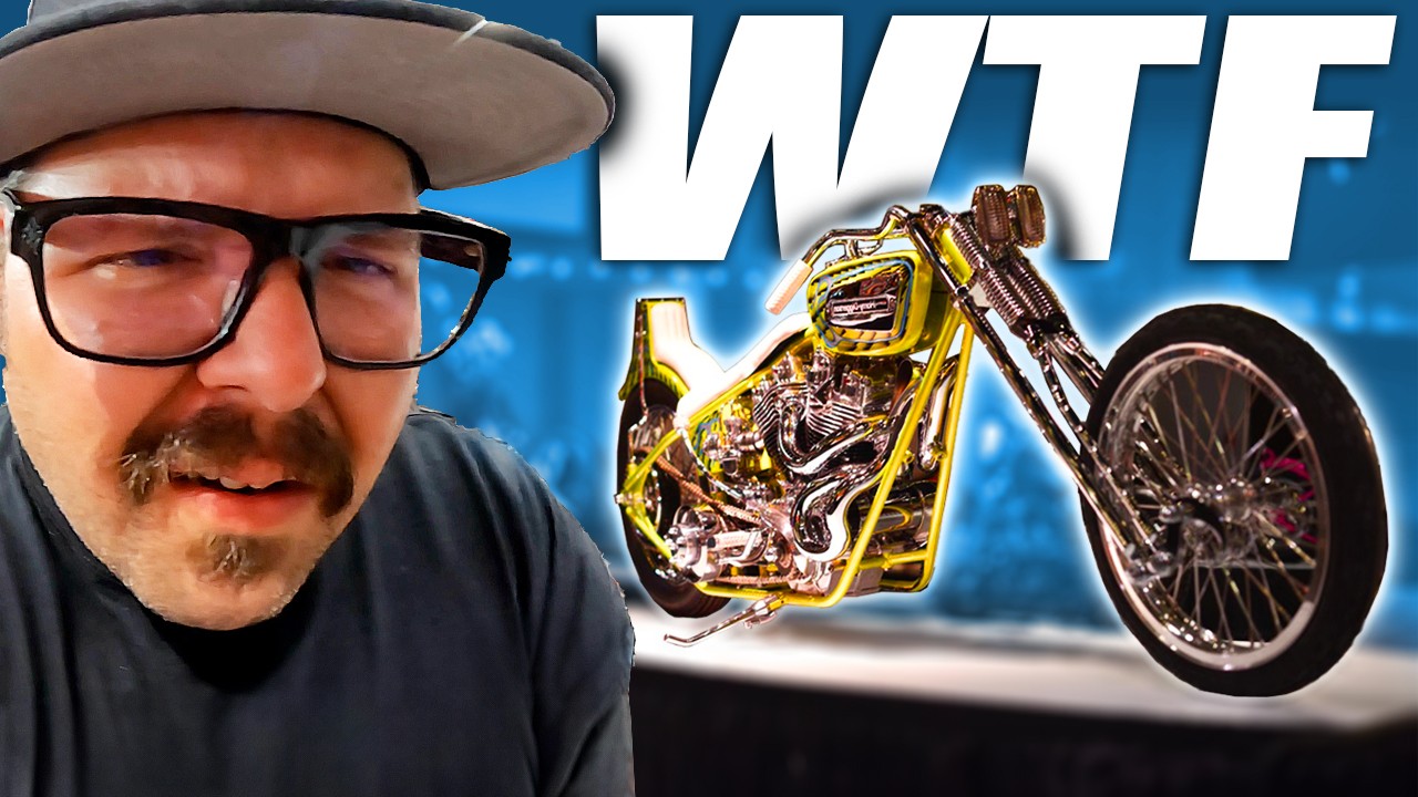 Florida Man Goes to FREEZING Motorcycle Show - YouTube