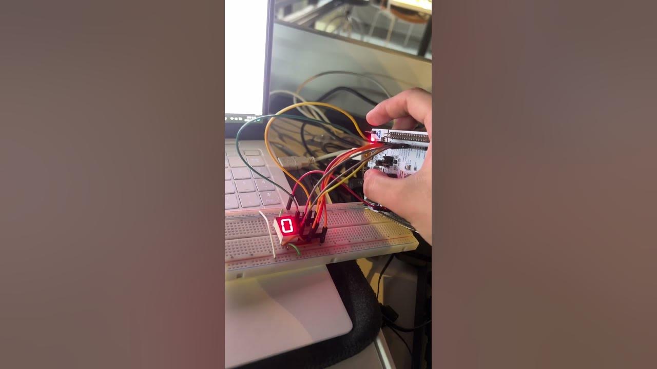 [EC 23-2] LAB 2 : GPIO Digital InOut 7-segment - YouTube