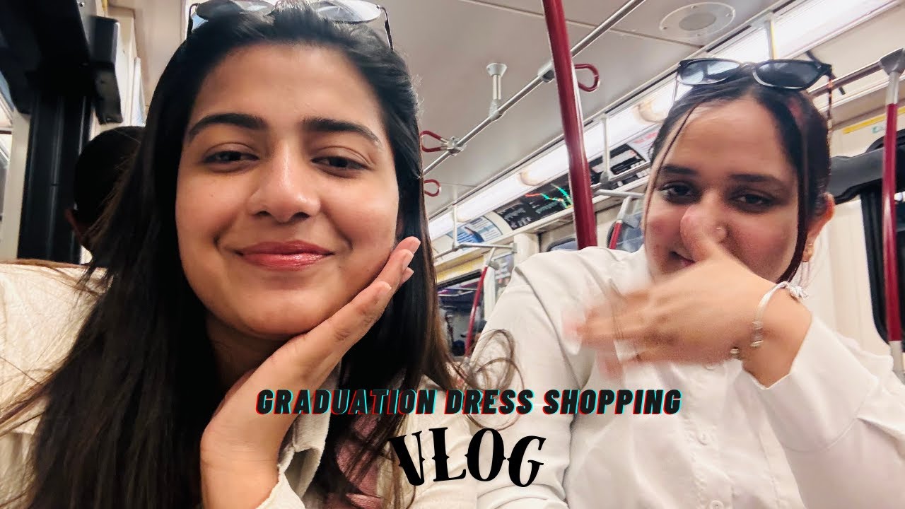 Graduation Dress Shopping Vlog || Centennial College #graduation - YouTube