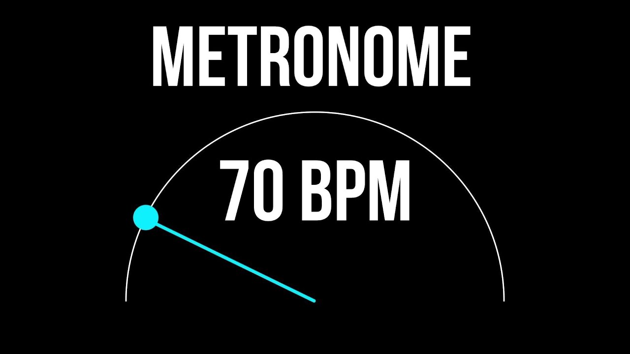 METRONOME 70 BPM 🎶 (5 minutes metronome) - YouTube