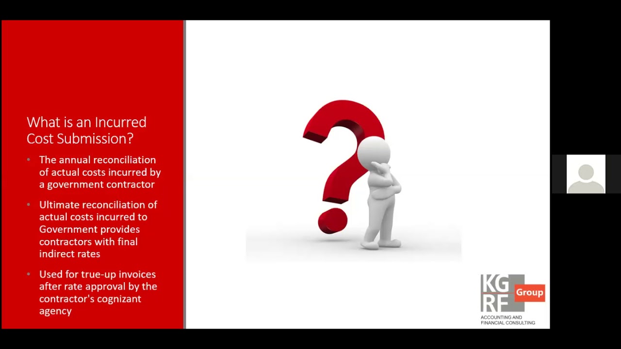 Incurred Cost Submission 4 June 2020 - YouTube