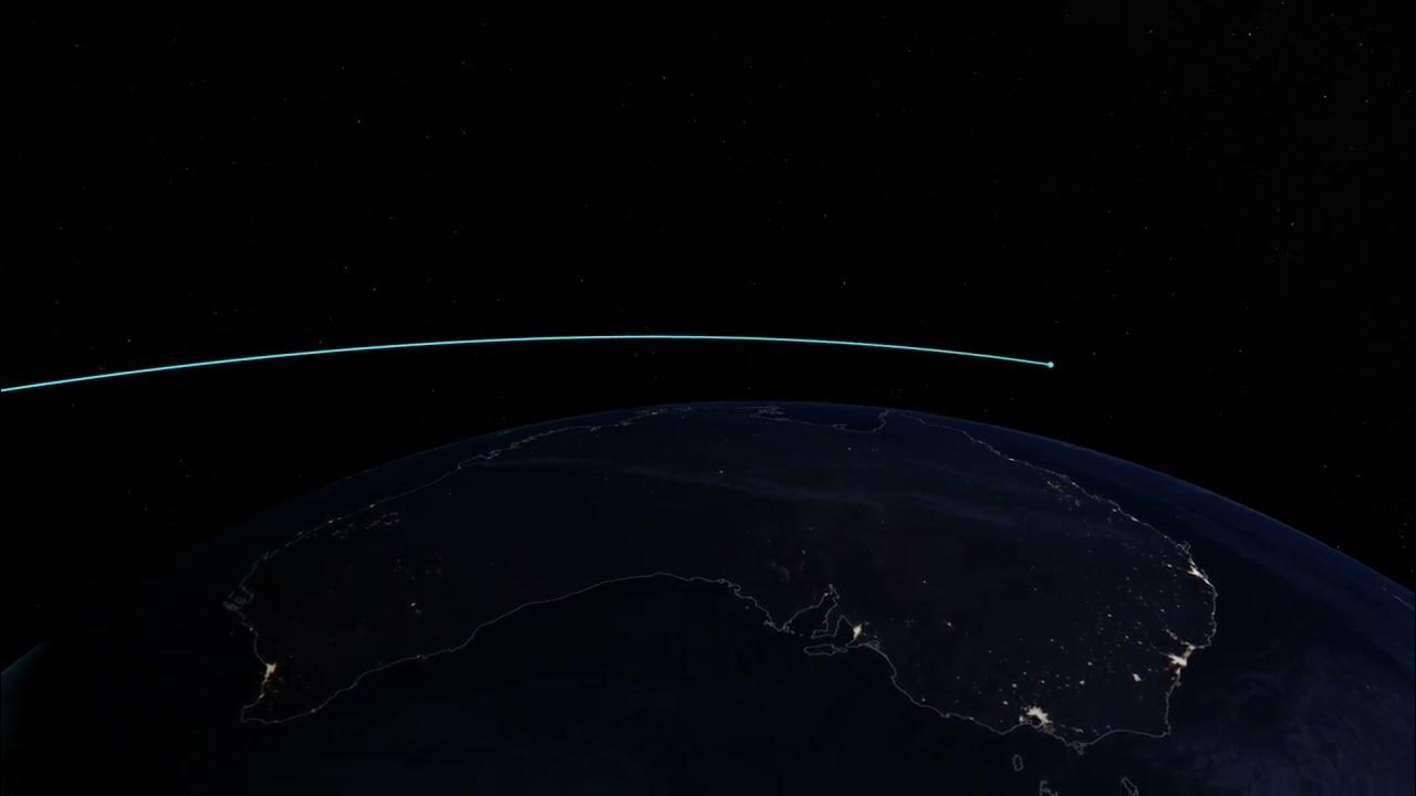 View of Lucy’s First Earth Gravity Assist (EGA) Trajectory Over ...