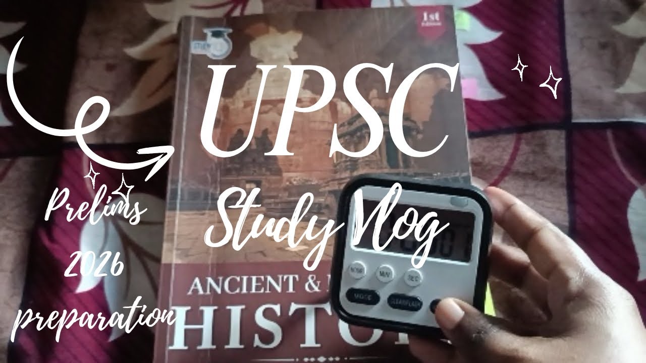 UPSC STUDY VLOG MALAYALAM | UPSC PRELIMS PREPARATION 2026 #upsc2026 - YouTube