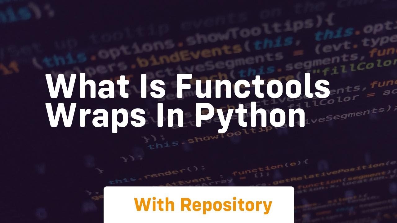 What is functools wraps in python - YouTube