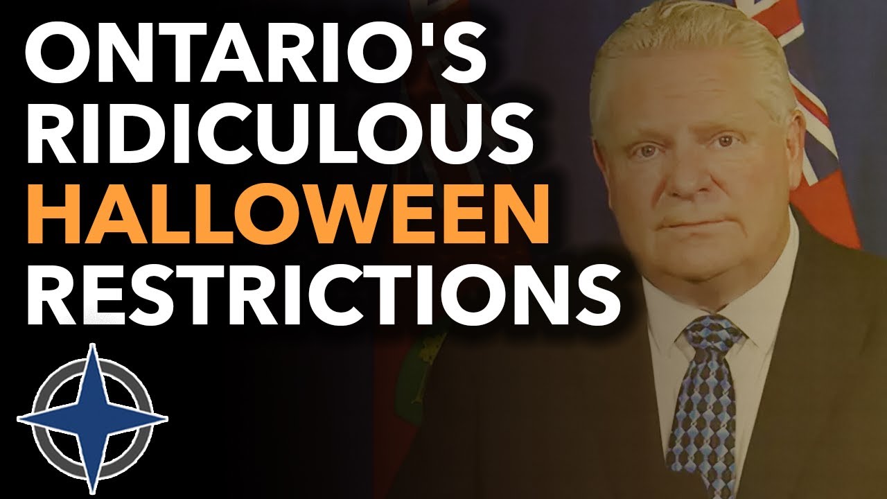 Ontario's ridiculous Halloween restrictions - YouTube