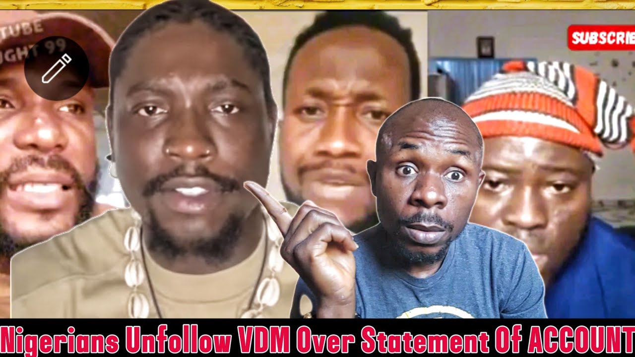 Many Nigerians Go Against VDM & Support DEE-1 Over NGO Statement Of Account - YouTube