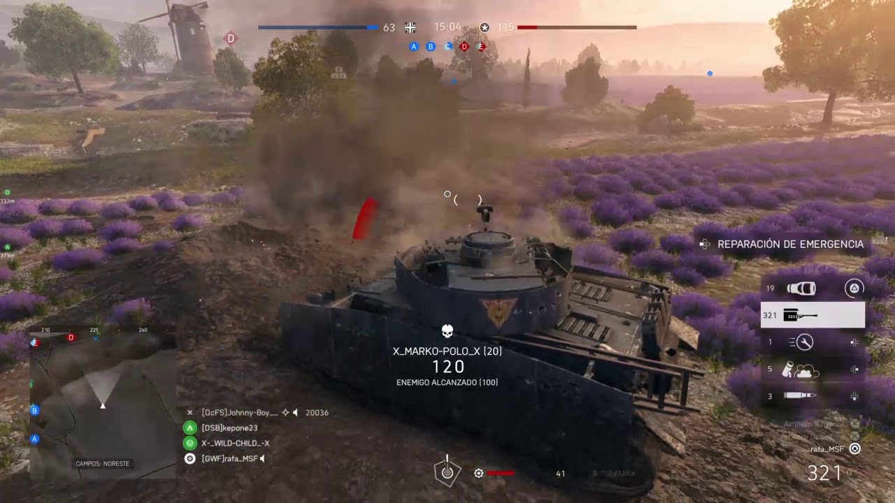 Battlefield V Panzer IV gameplay - YouTube