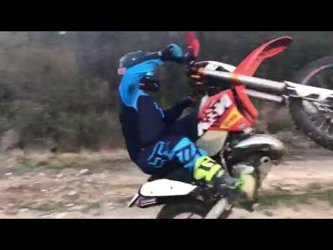 Ktm 250 exc - 2 stroke enduro - YouTube