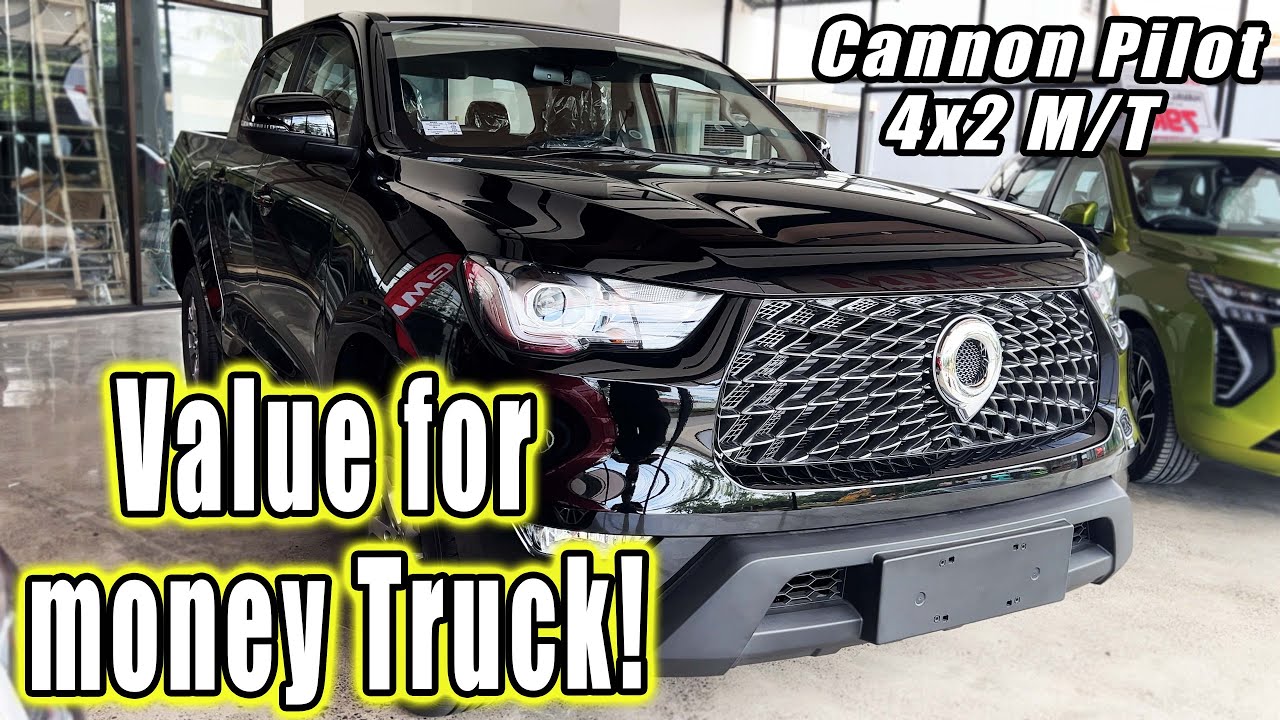 Brand new! GWM Cannon pilot 4x2 full tour first impressions| MOTORISTA ...