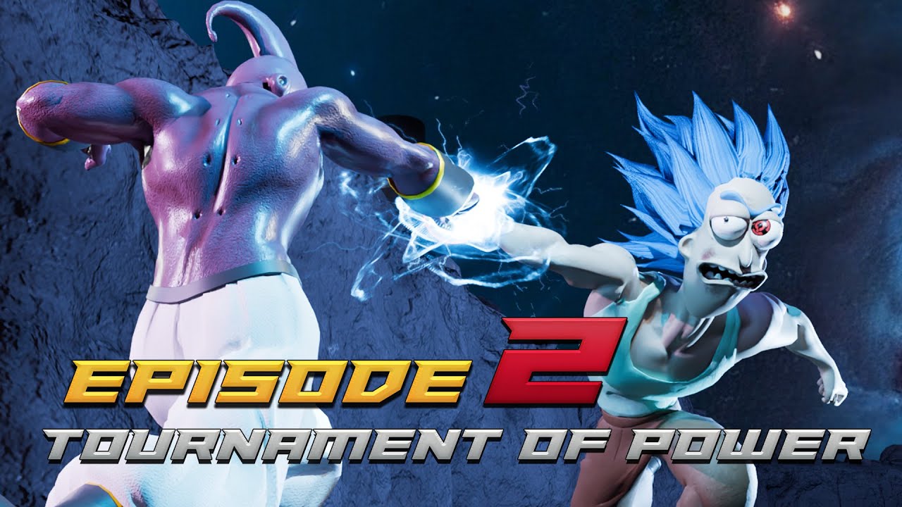 Tournament of Power EPISODE 02 - Rick Sanchez fights Majin Buu - YouTube