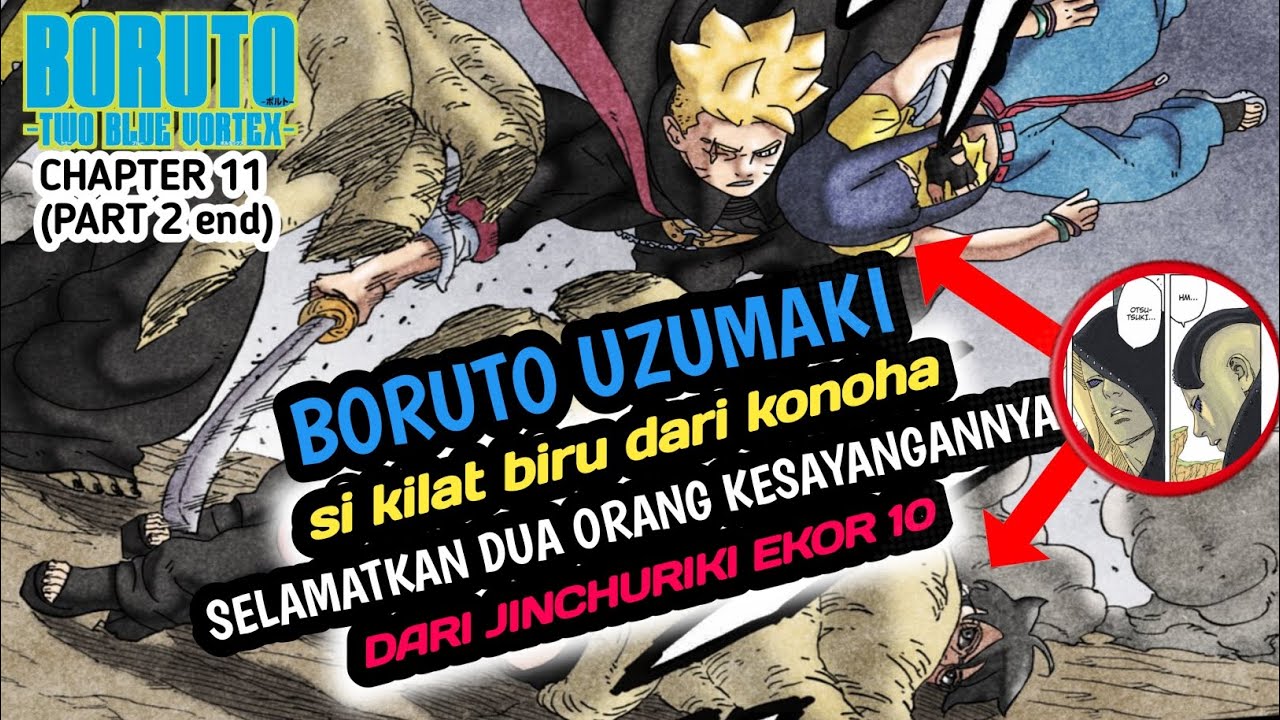 (PART 2 end) Cerita lengkap manga boruto two blue vortex chapter 11 ...
