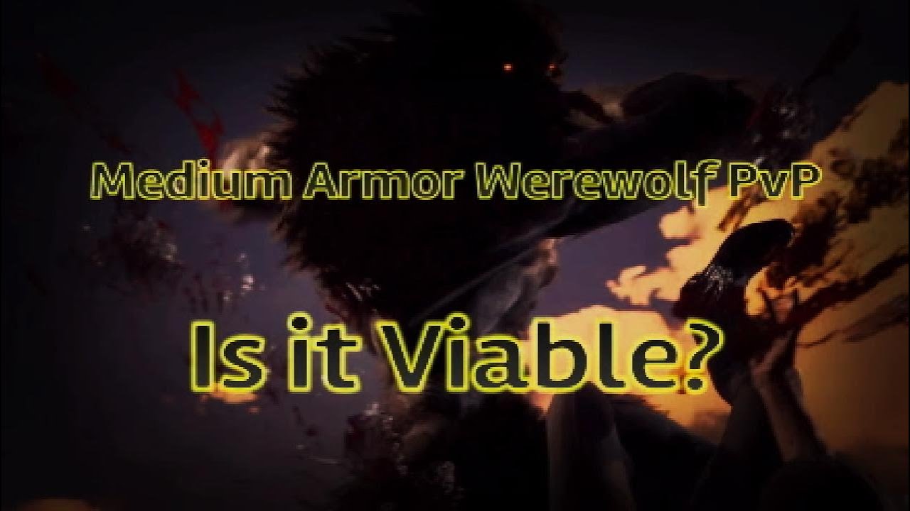 ESO - Medium Armor Werewolf PvP - Is it Viable? - YouTube