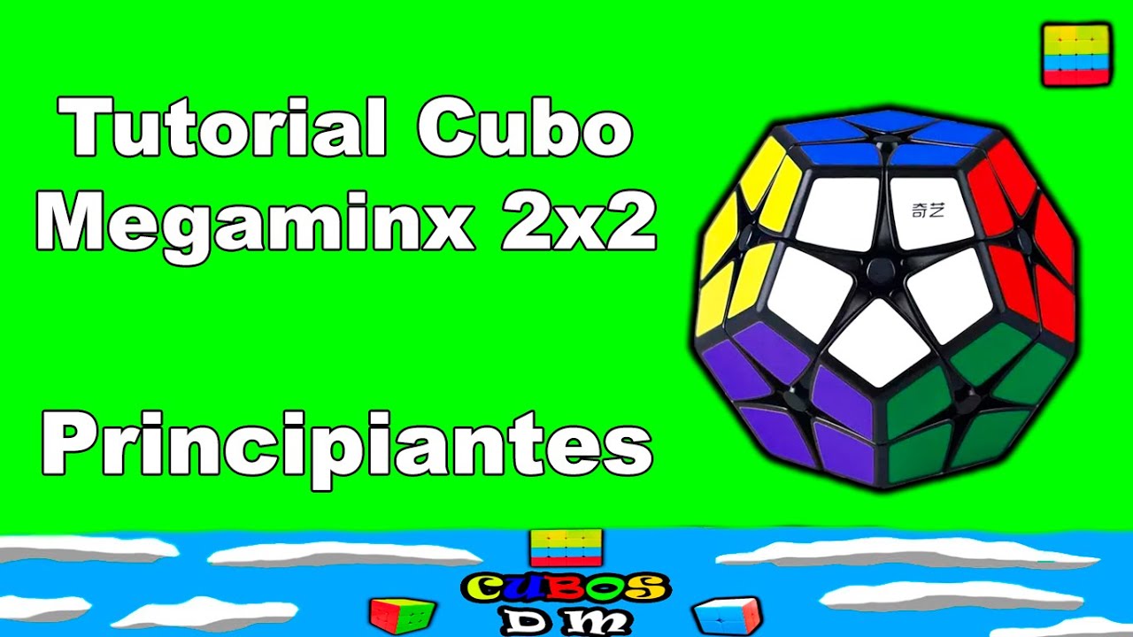 Tutorial Cubo Megaminx 2x2 | Megaminx 2x2 | Dodecaedro 2x2 | Tutorial 4K | En Español #shorts # ...