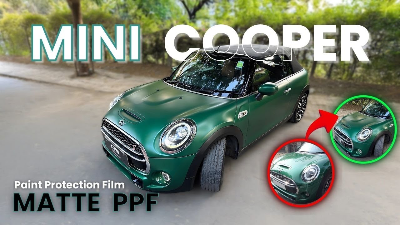 Matte PPF Installed in this Beautiful MINI Cooper | Matte PPF ...