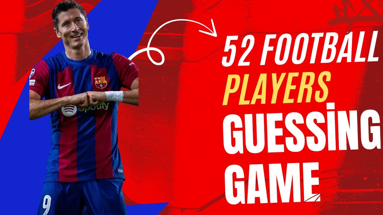 Guessing 52 Football Players (Hard Mode) 😤 - YouTube