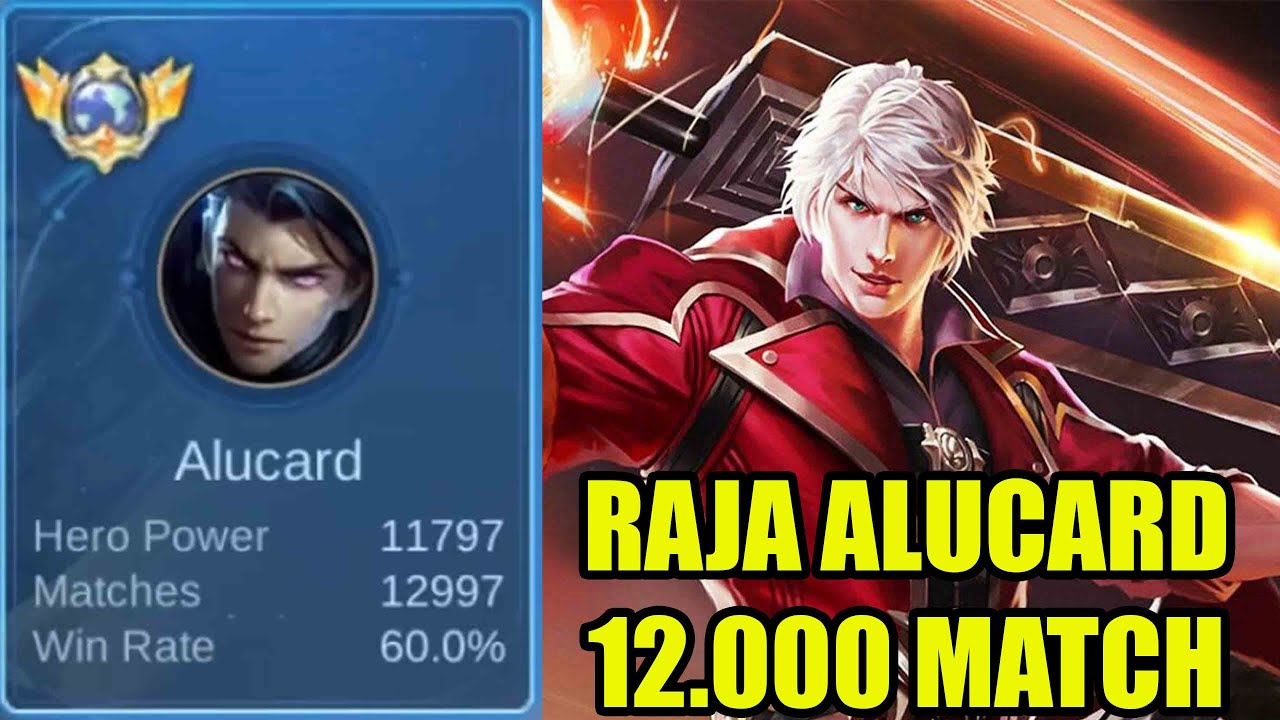 Hero epic darksistem ditangan raja alucard 12.000 match bisa gendong 1 ...