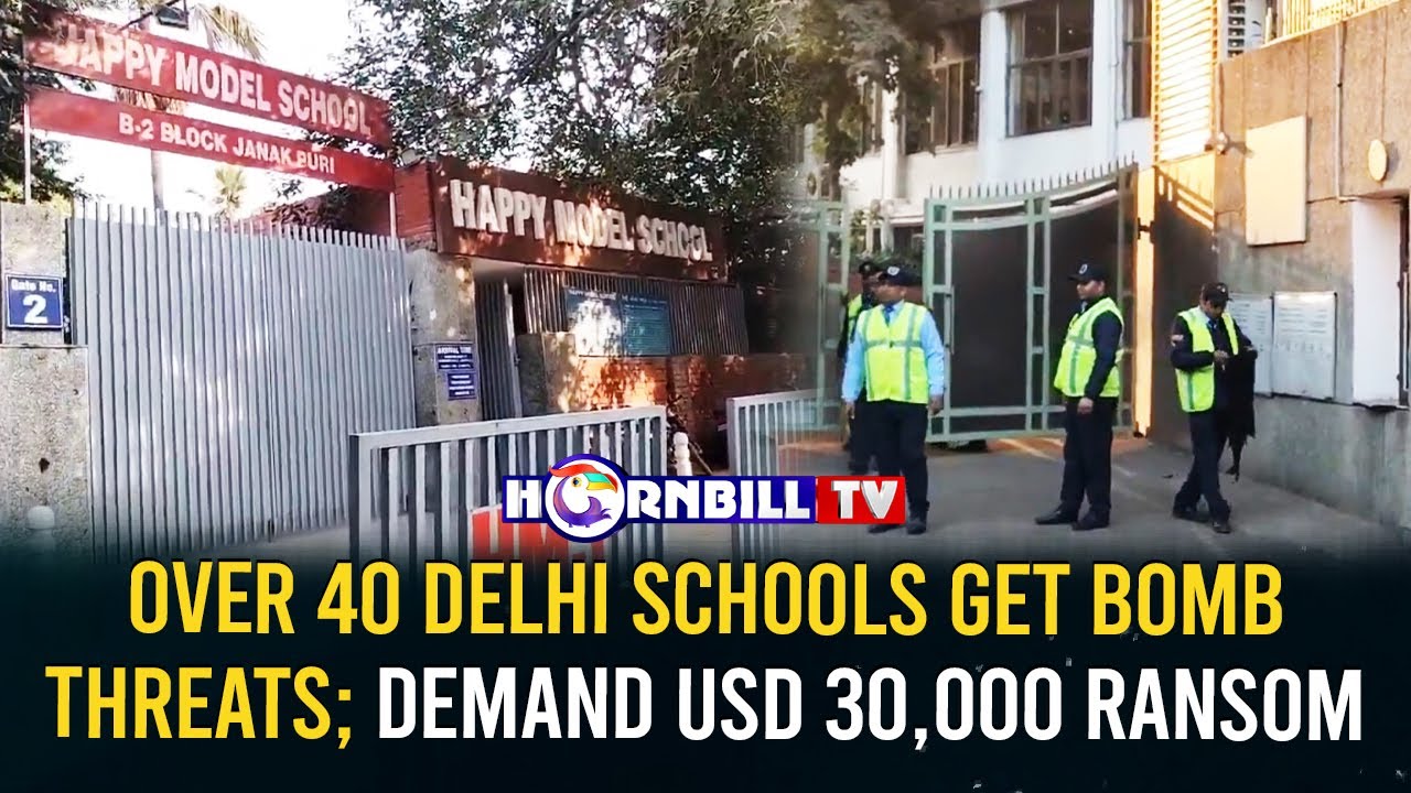 OVER 40 DELHI SCHOOLS GET BOMB THREATS; DEMAND USD 30,000 RANSOM - YouTube