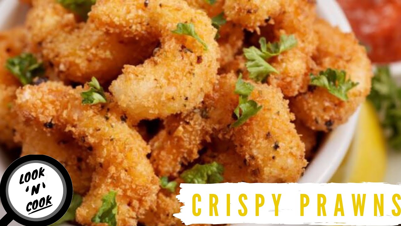 CRISPY FRIED PRAWNS| Crispy Shrimp| Secret revealed!| Easy step by step ...