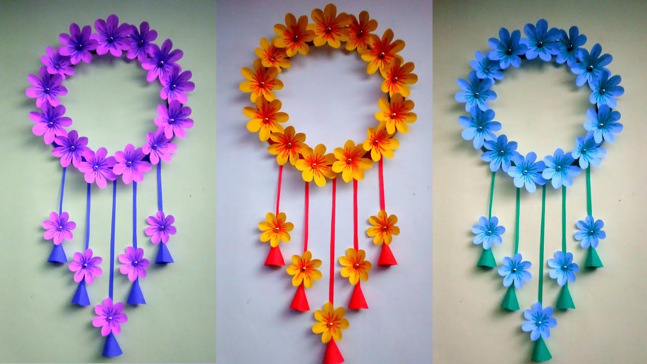 Beautiful paper wallmate/kagojer ful banano/full banano/kagojer ...