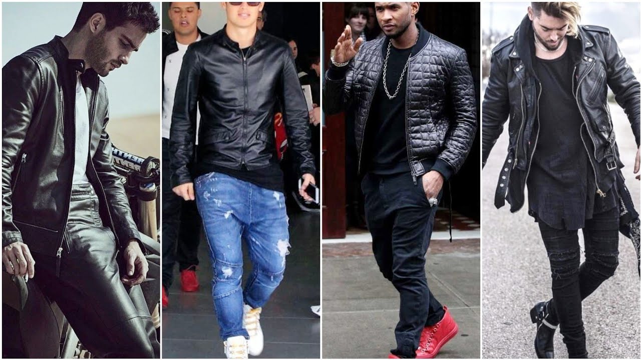 Gorgeous and elegant designs of Leather outfit for boys and men. - YouTube