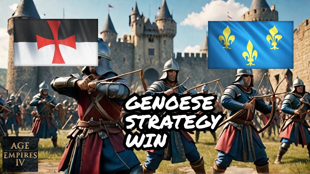 Are Genoese Knights Templar in AOE4 Actually UNBEATABLE ? - YouTube