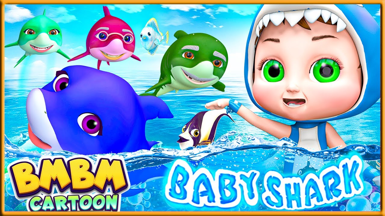 Baby Shark Fun Under the Sea! 🦈🎶 - Baby Songs - Nursery Rhymes & Kids Songs - Bmbm Cartoon - YouTube