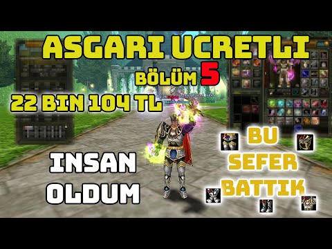 Asgari ücretli başlangıç  22104tl  nelere geldik  #knightonline
