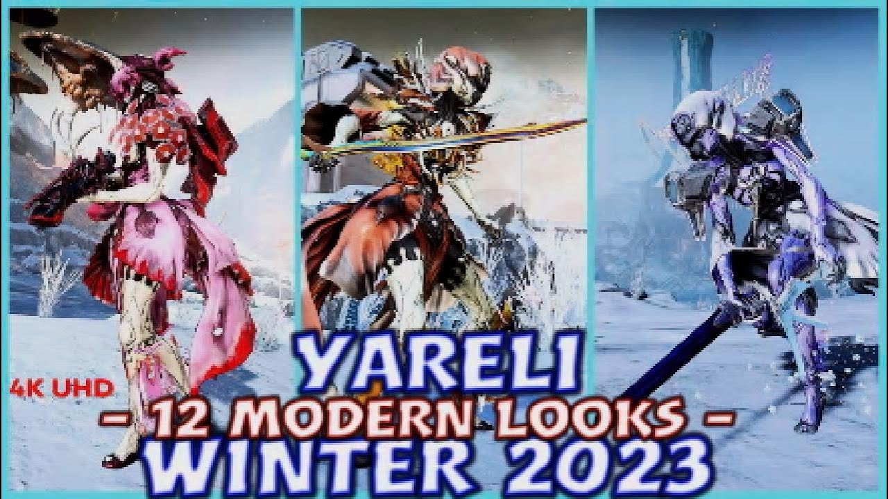 Yareli Fashion Frame Warframe Winter 2023-22 Art-Fashion - YouTube
