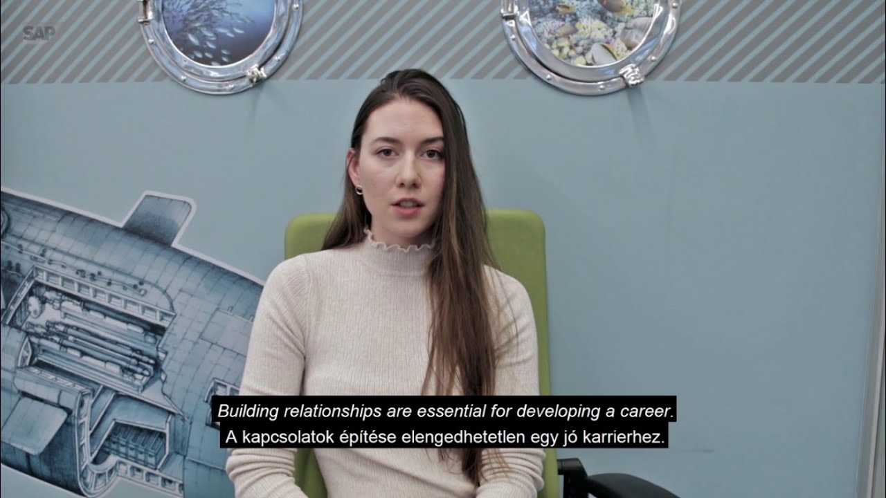 Zsofia, Product Support Engineer, at SAP Labs Hungary - YouTube