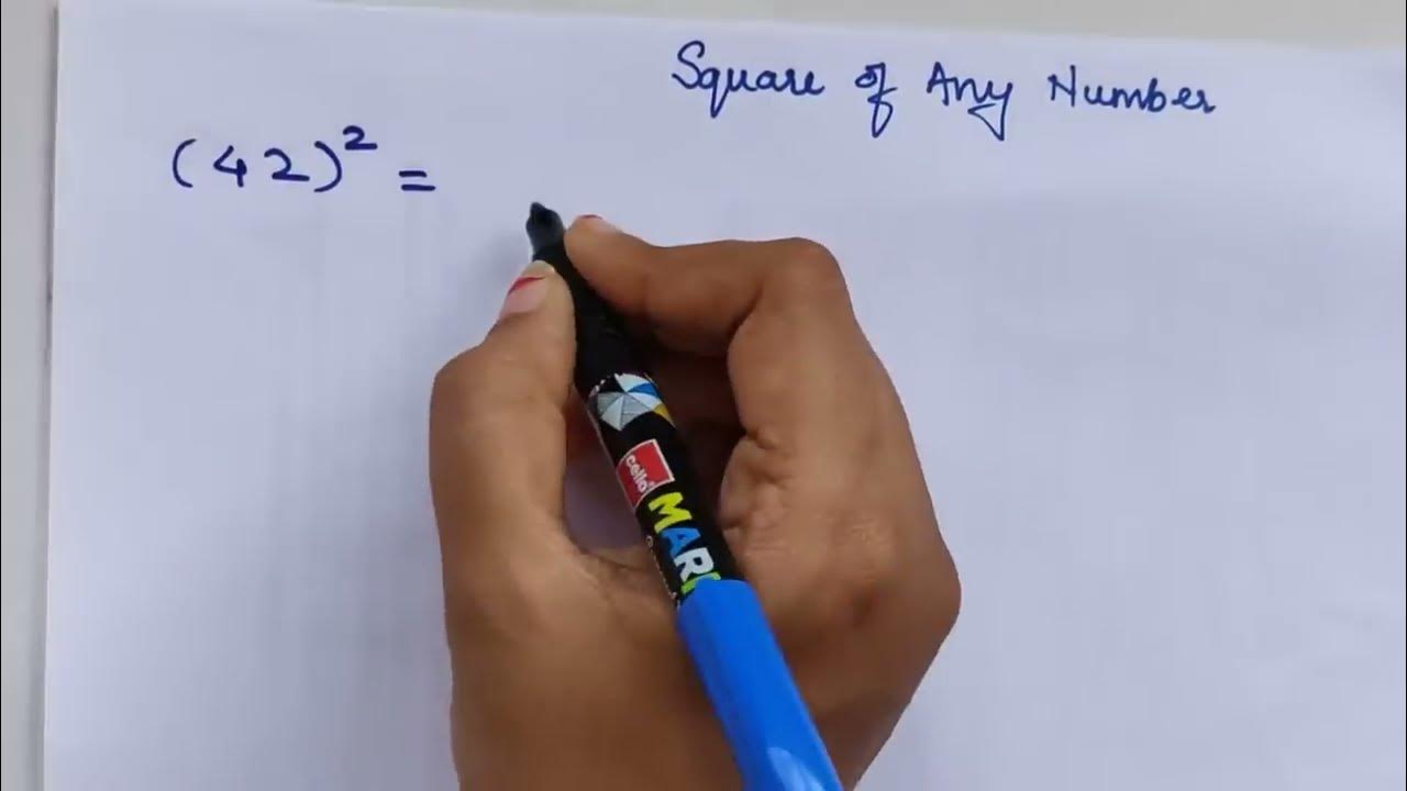 Shortcut to find square of any number | Best trick on the internet # ...