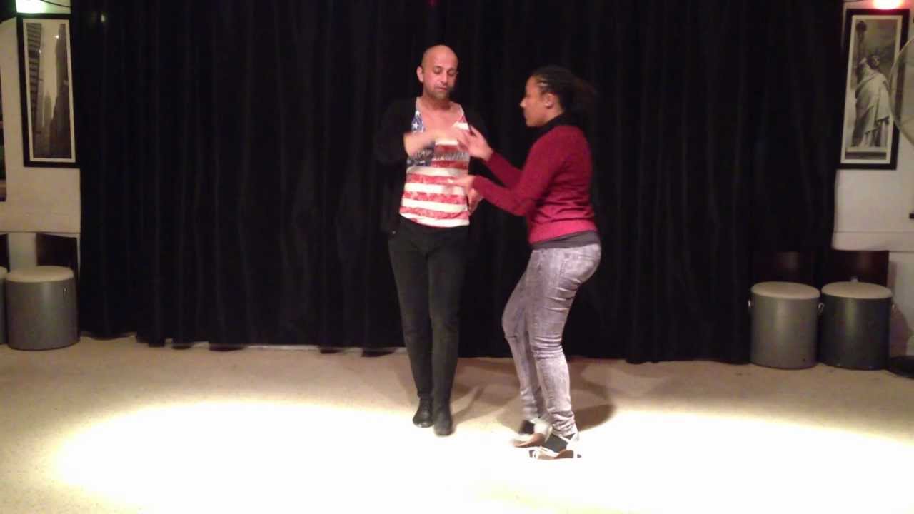 Advanced Salsa Turn pattern - YouTube