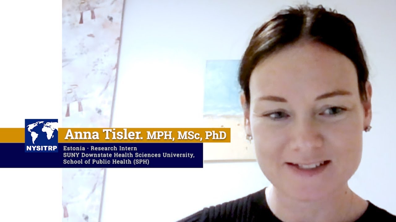 Anna Tisler - Estonia · Research Intern · SUNY Downstate Health ...