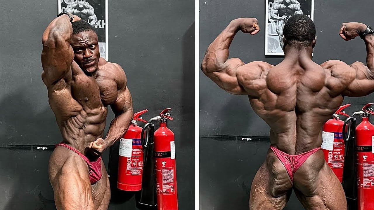 Shoulders Triceps & Biceps \ IFBB PRO Ali Edward Kargbo - YouTube